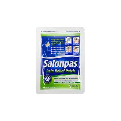 Salonpas Kandungan Manfaat And Efek Samping