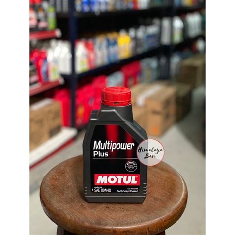 Jual Oli Mesin Motul Multipower Plus 10W 40 Technosynthese 1 Liter