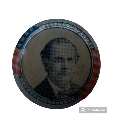 William J Bryan Campaign Button BRYAN CampaignButtons