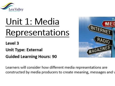 Btec Level 3 National Creative Digital Media Production Unit 1