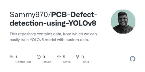 Github Sammy970pcb Defect Detection Using Yolov8 This Repository