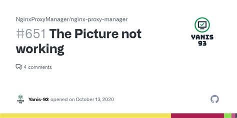 The Picture Not Working · Issue 651 · Nginxproxymanagernginx Proxy