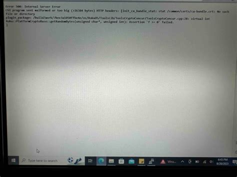 Application Packager Falied To Package Returns No Roku Community