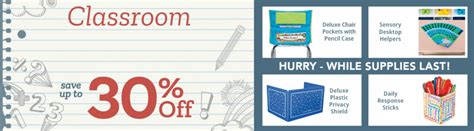 Classroom Tools Save Up To 30