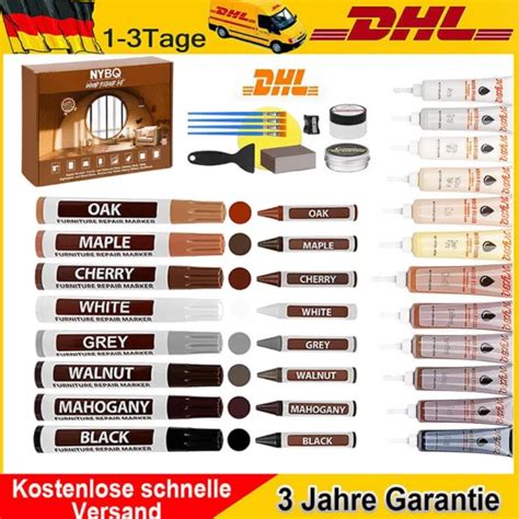 REPARATURSTIFT KORREKTURSTIFT STIFT für Möbel Holz Parkett Laminat Reparatur Set EUR