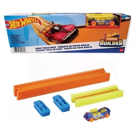 HOT WHEELS TRACK BUILDER PACK BAS DE PISTAS Mattel