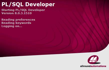 All About Tutorials PLSQL Developer 8 0 3