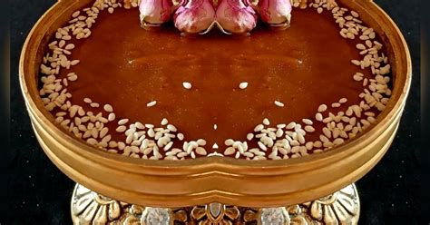 طرز تهیه کاچی با پودر سنجدبرای شهادت حضرت فاطمه س ساده و خوشمزه