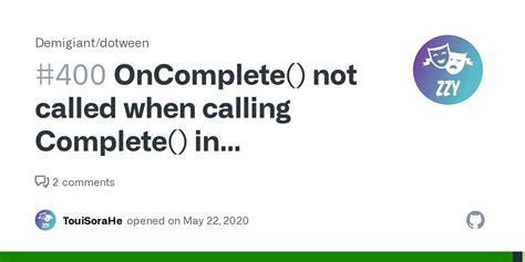 Oncomplete Not Called When Calling Complete In Onupdate