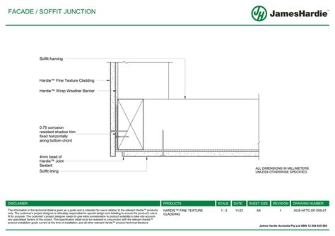 Aus Hftc Df 009 01 Facade Soffit Junction