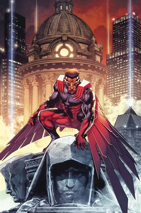 Jay Anacleto Falcon Marvel Marvel Comics Marvel Heroes
