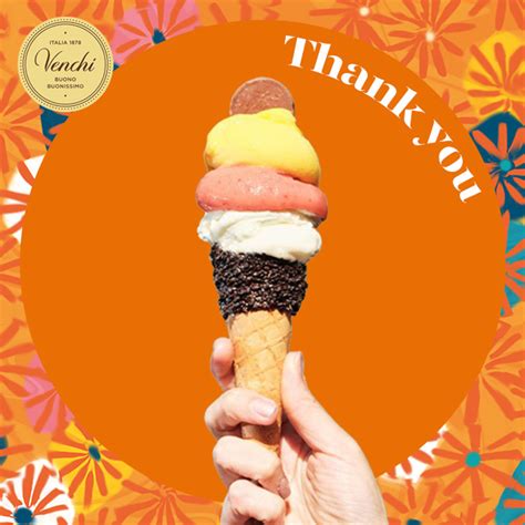 【venchi】謝謝你｜gelato獨享裝 160克與手工脆筒（脆杯），三種口味｜小心意、送禮、感謝 Line 禮物
