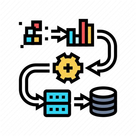 Pipeline Big Data Analytics Hadoop Spark Icon Download On Iconfinder