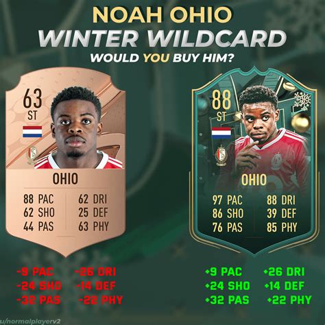 Winter Wildcards Ohio Concept Rfifacardcreators