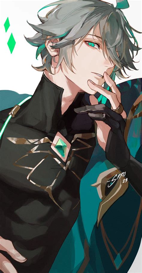 Pin Op 艾尔海森 Alhaitham 原神 Genshin Fantasiewezens Spelletjes