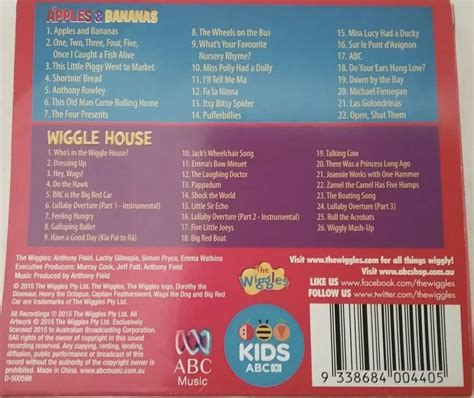 Double Pack Apples And Bananas Wiggle House Wigglepedia Fandom