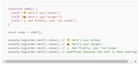 The Magic Of Yield In Javascript A Tale Of A Lazy Chef 🍳 Read More