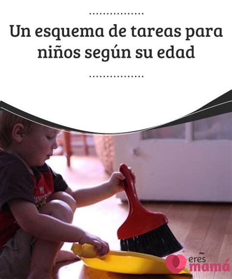 Un esquema de tareas para niños según su edad Tareas para niños