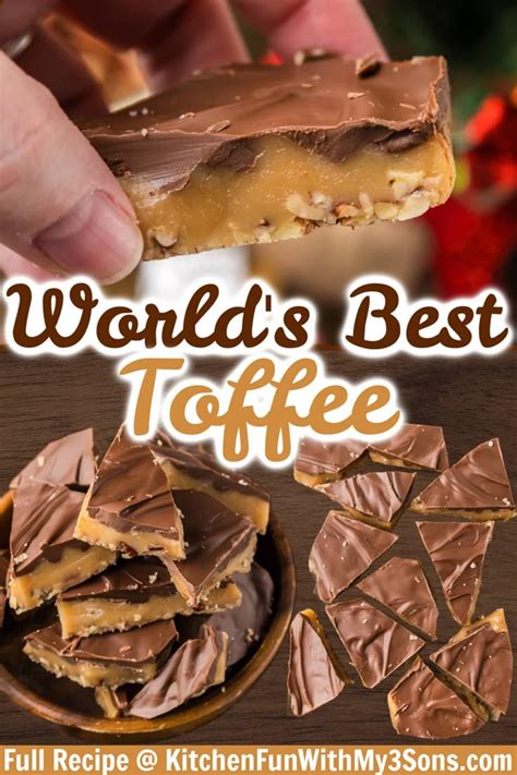 This Is By Far The Best Toffee Recipe That Youll Ever Come Across And