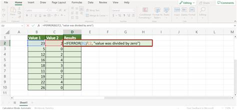 How To Ignore Div0 Values In Excel Sheetaki