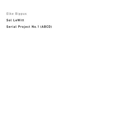 PDF Sol LeWitt Serial Project No 1 ABCD