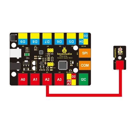 Keyestudio EASY Plug Photoresistor Sensor Module For Arduino STEAM Easy Plug Sensor