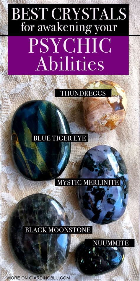 Best Crystals For Developing Intuition Crystal Healing Chart