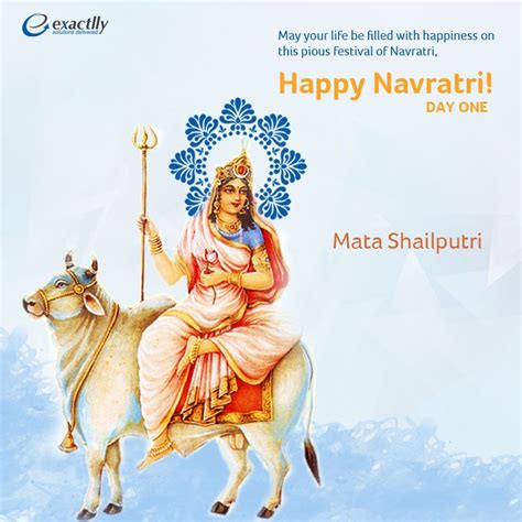 Day One Of Navratri Is Dedicated To Maa Shailputri She Is The Daughter