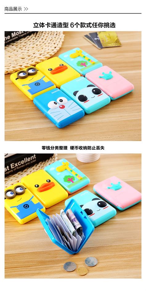 Cartoon Brand Travel Journey Document Organizer Wallet Passport Id Card