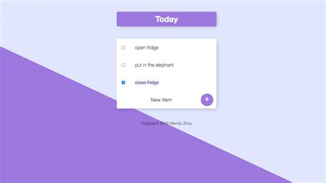 Github Wendybalajatodolist 1 Tidy And Clean Custom To Do List App