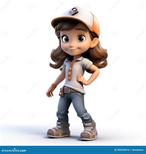 Youthful 3d Cartoon Character Of An Animated Businessman Bartolom