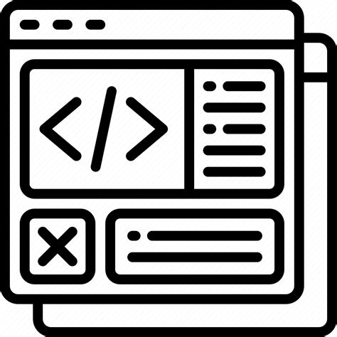 programming coding website development software icon download on
