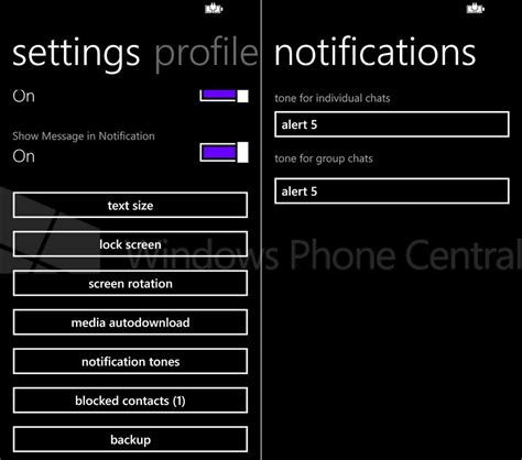 Custom Notifications Coming To Whatsapp For Windows Phone Users With Update Windows Central