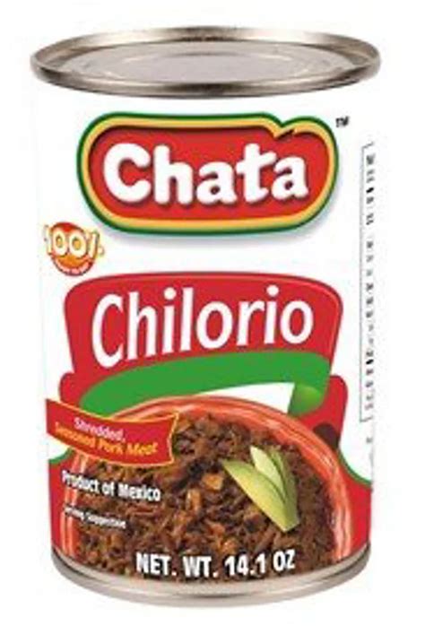 Chata Chilorio Shredded Pork Meat Shop Canned And Dried Food At H E B