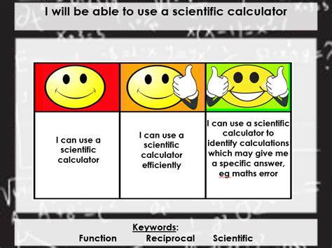Using A Scientific Calculator Teaching Resources