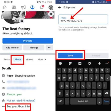 How To Add Phone Number On Facebook Page