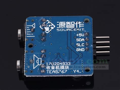 Tea5767 Fm Stereo Radio Module 76 108mhz Radio With Cable Antenna For