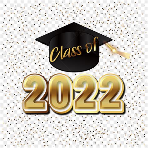 2022 졸업박사 졸업반 샌즈 골든닷 졸업모자 2022 졸업축하 글리터 골든 스테레오청소년졸업 시즌 Png 일러스트 무료 다운로드 Lovepik