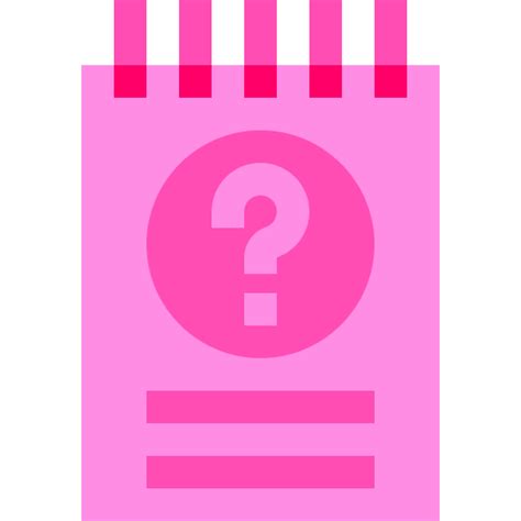 Notepad Basic Sheer Flat Icon