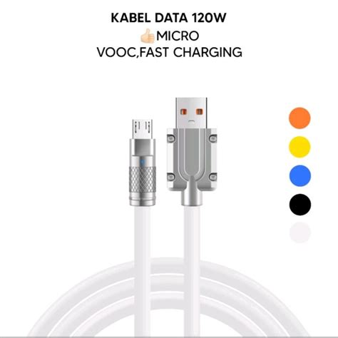 Jual Kabel Data A Usb To Micro W Watt Super Fast Charging Cable Shopee Indonesia