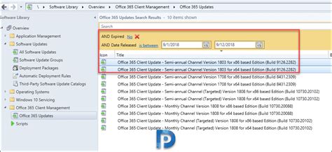 Deploy Office 365 Updates Using Sccm
