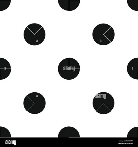 Graphs Chart Statistic Pattern Seamless Black Stock Vector Image And Art