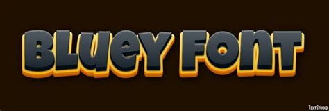 Bluey Font Text Effect Generator