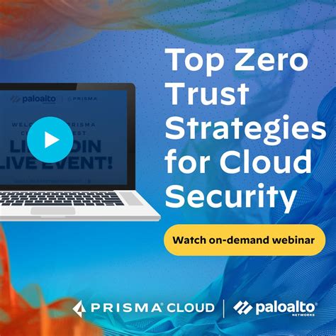 Palo Alto Networks On Linkedin Securing Cloud Native Environments With A Zero Trust Strategy