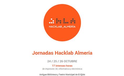 Jornadas Hacklab Almer A Bricogeek