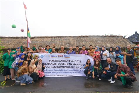 Promosikan Budaya Dan Pariwisata Dosen Dan Mahasiswa Ilmu Komunikasi Berkolaborasi Lakukan