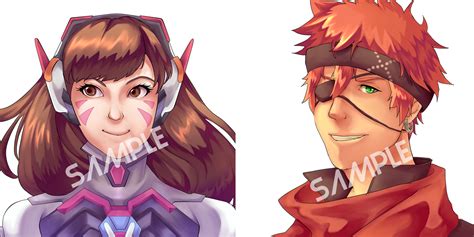 Colored Headshot Artists Clients