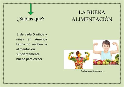 Folleto Sobre La Buena AlimentaciÓn By Informatica Sc Issuu