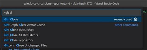 Clone Git Repository Of A Salesforce Project Sfdx Hardis Documentation