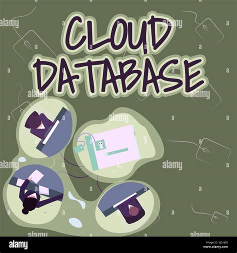 Inspiration Showing Sign Cloud Database Business Approach Optimized Or